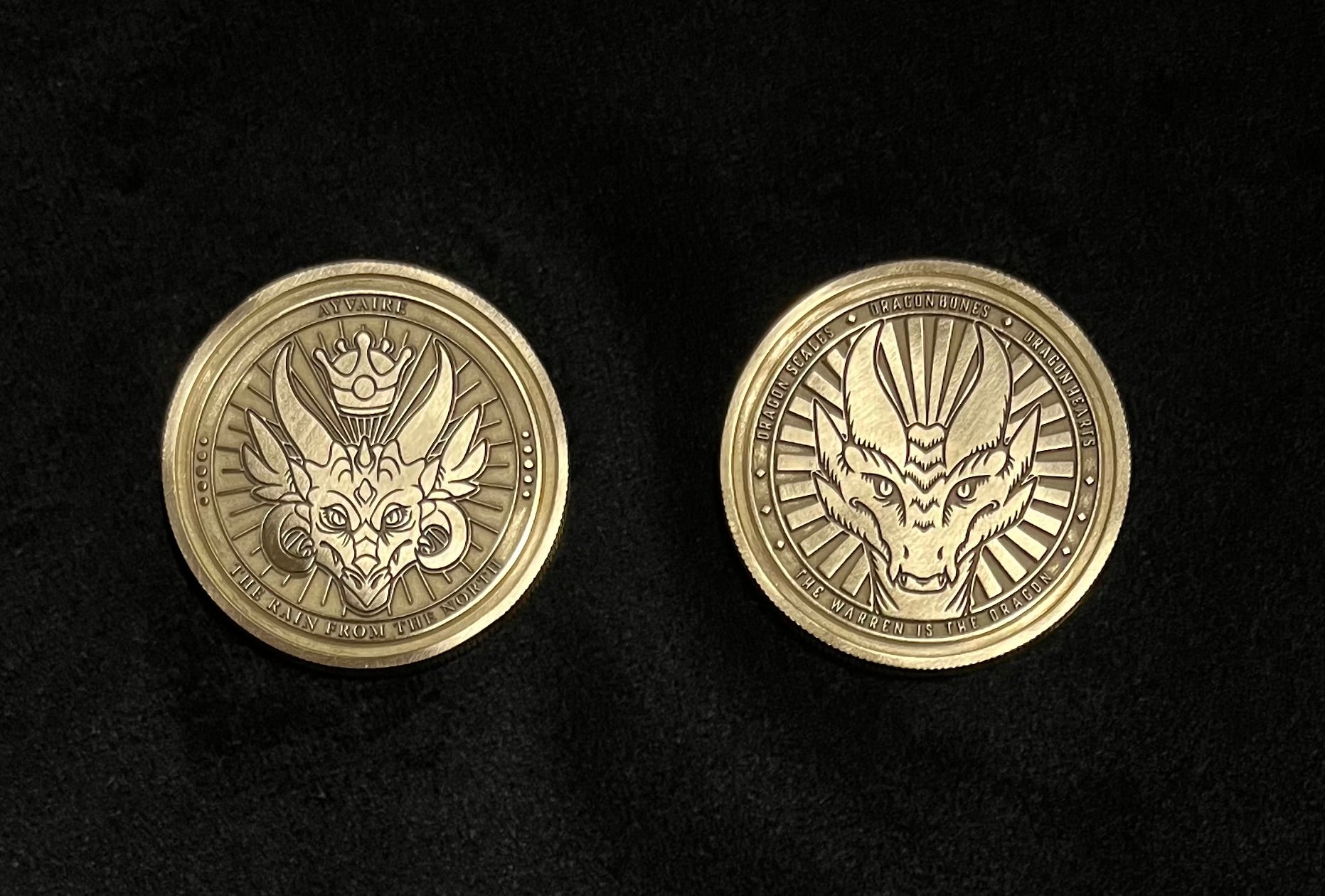 Brass Challenge Coins – Scaly Shop